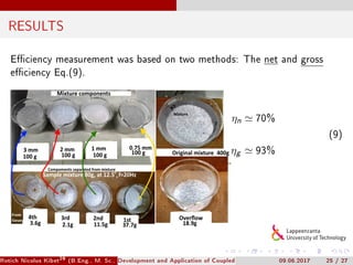 Development and application of coupled discrete and continuum models in solid particles ...