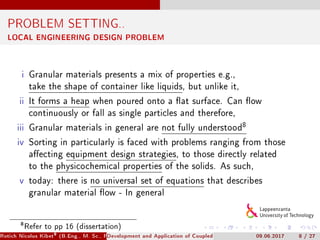 Development and application of coupled discrete and continuum models in solid particles ...