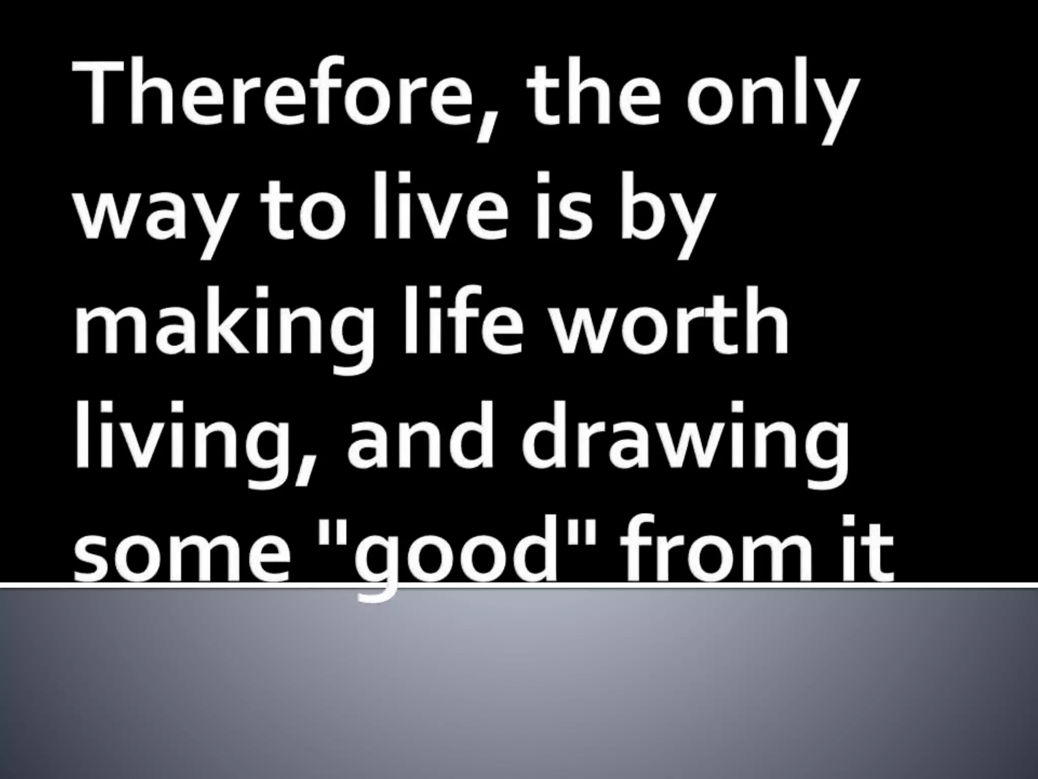 A PSALM OF LIFE | PPT