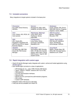 Hitachi ID Identity Manager | PDF