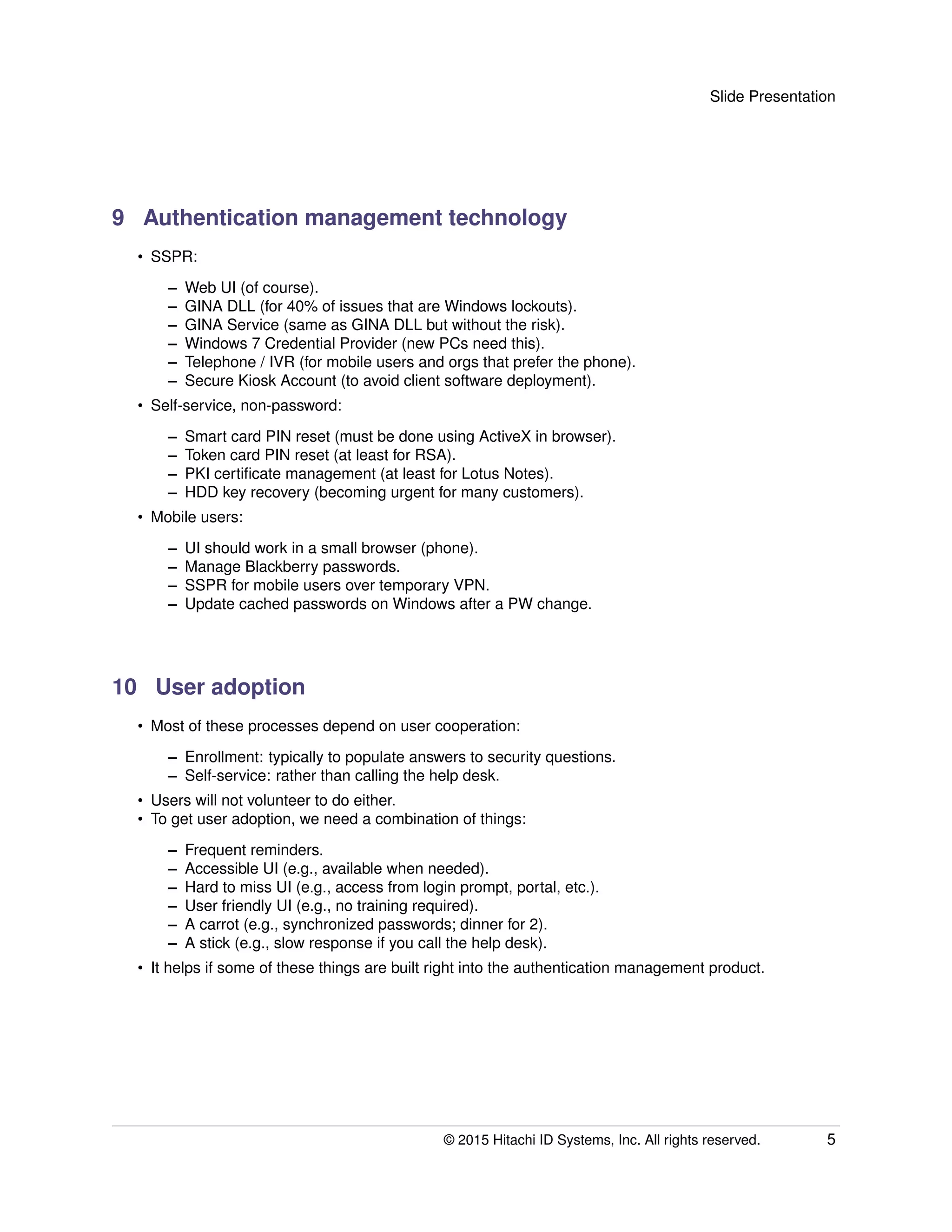 Authentication Management | PDF