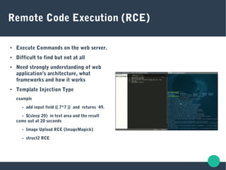Hunting Security Bugs in Modern Web Applications | ODP