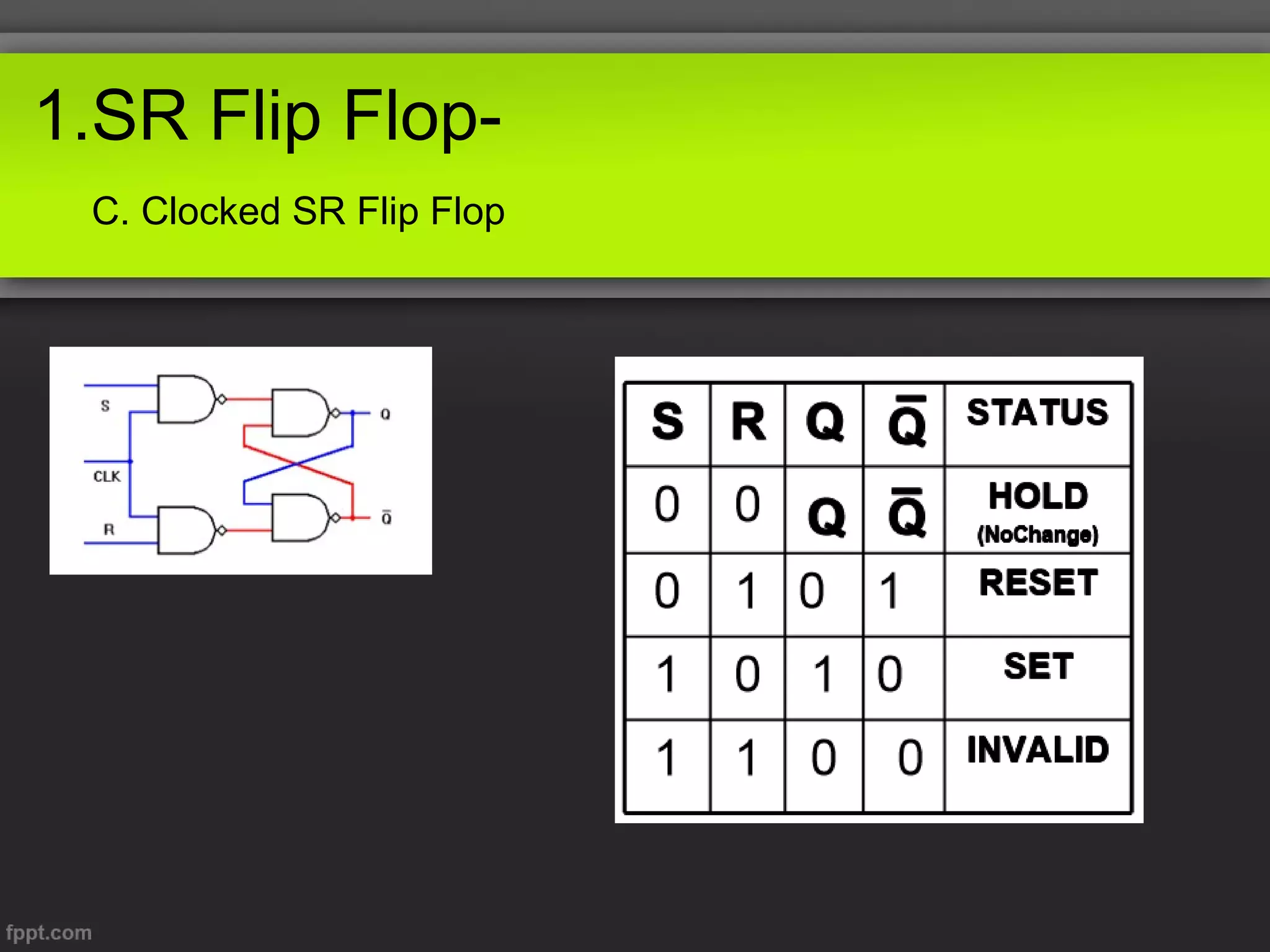 Flip Flop - Digital electronics | PPT