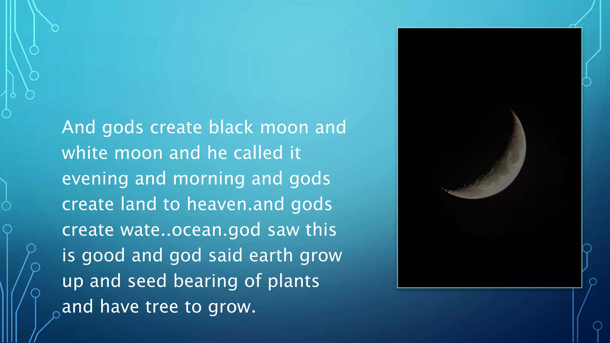 The creation story | PPT