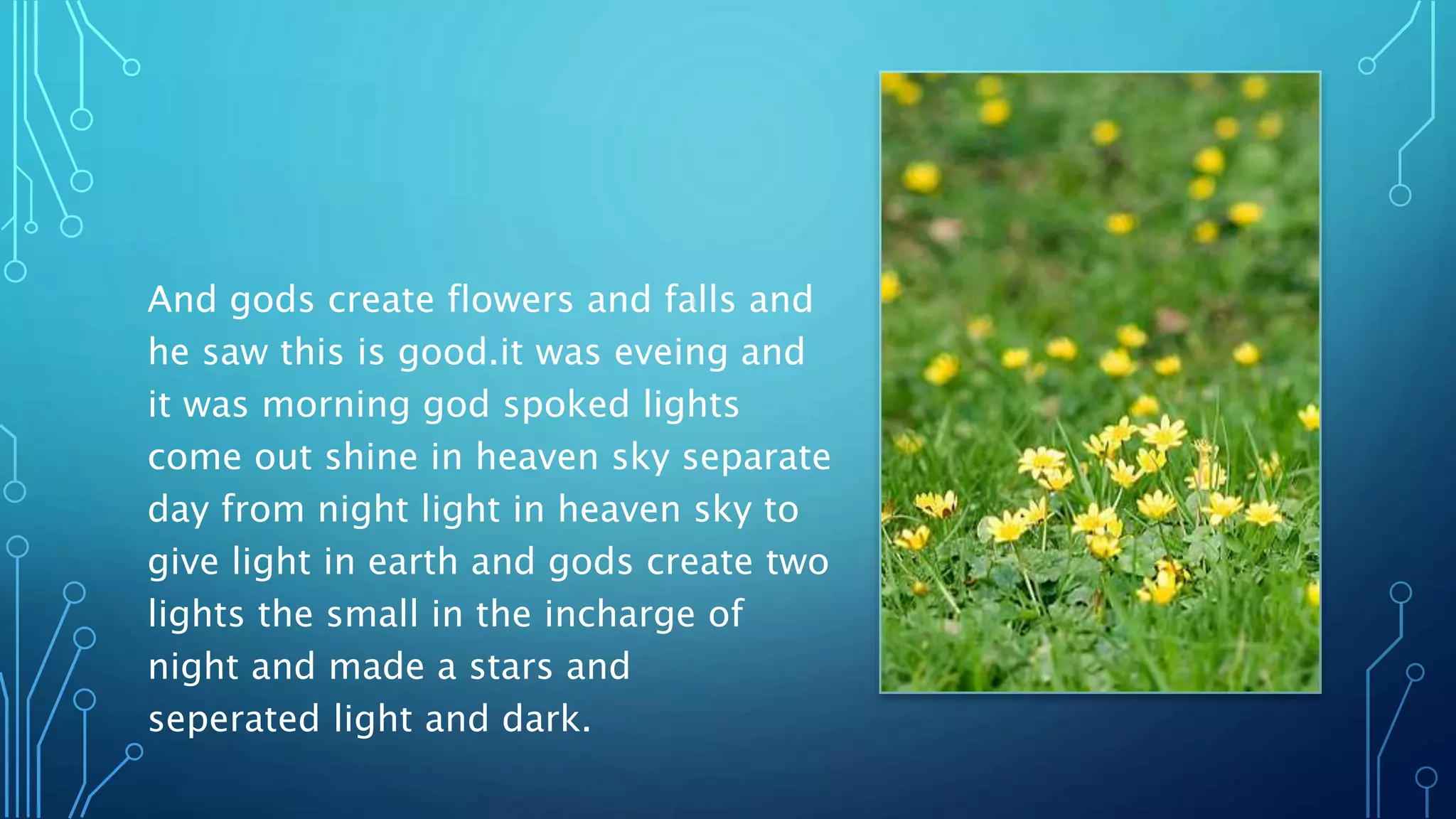 The creation story | PPT