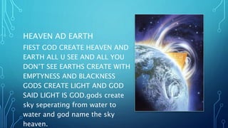 The creation story | PPT