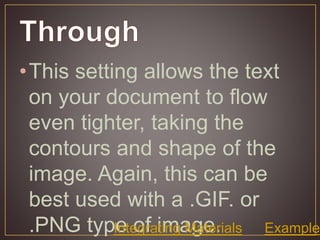 Empowerment Technology: Integrating Materials (MS Word) | PPTX