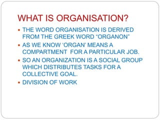 organizational effectiveness | PPTX