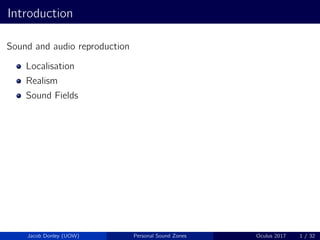 Improving Personal Sound Zone Reproductions | PDF