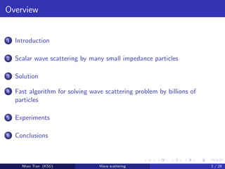 A Fast Algorithm for Solving Scalar Wave Scattering Problem by Billions ...