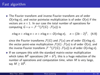 A Fast Algorithm for Solving Scalar Wave Scattering Problem by Billions ...