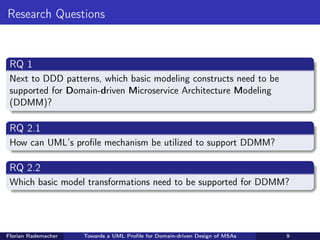 Towards a UML Profile for Domain-driven Design of Microservice ...
