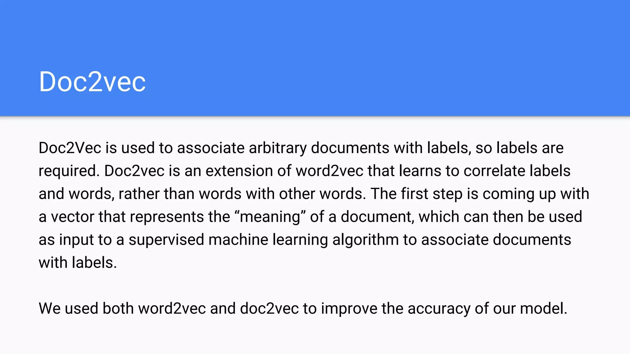 Classification of Health Forum Messages using Deep Learning | PDF