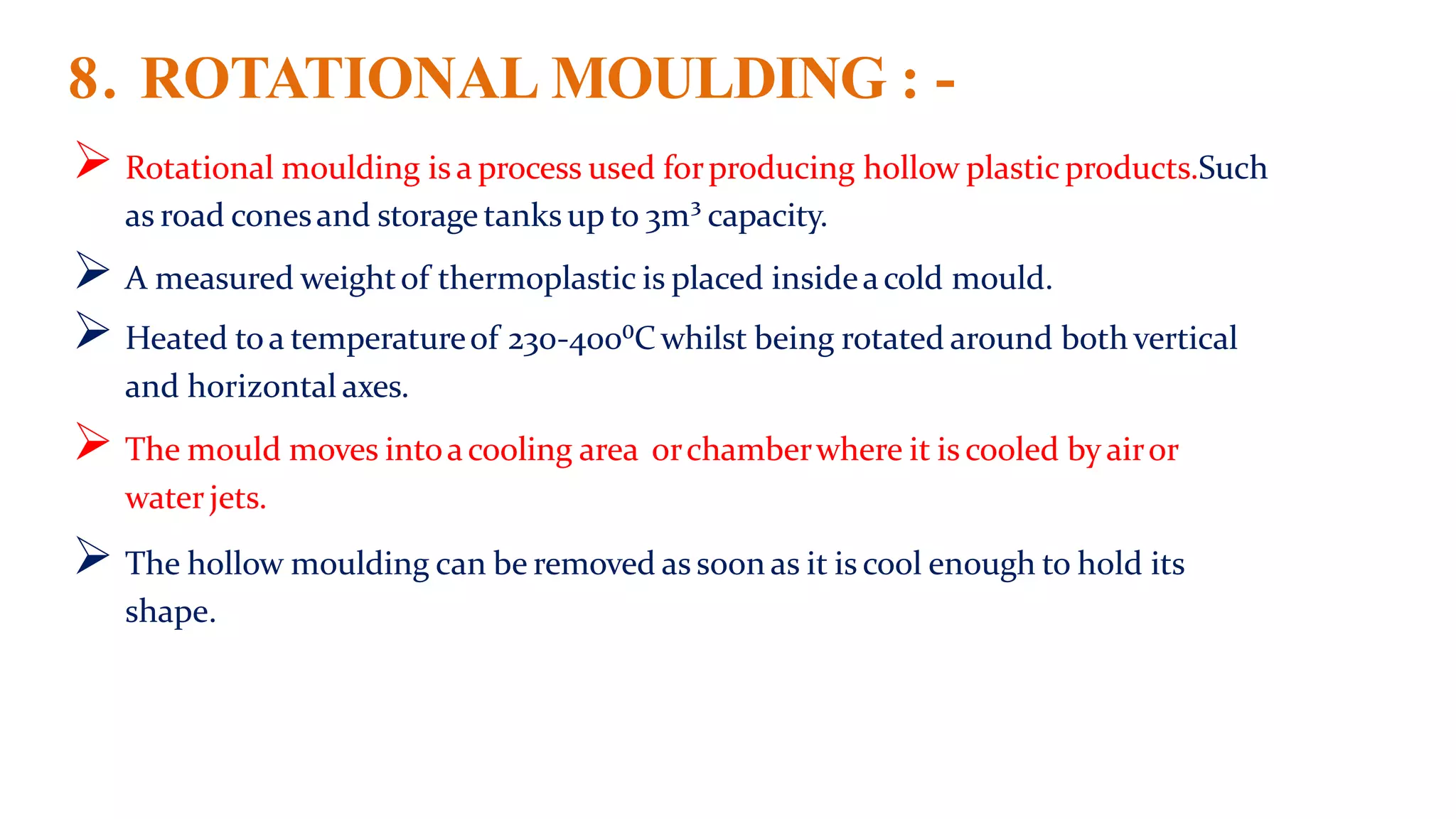 Plastic forming techniques | PPTX