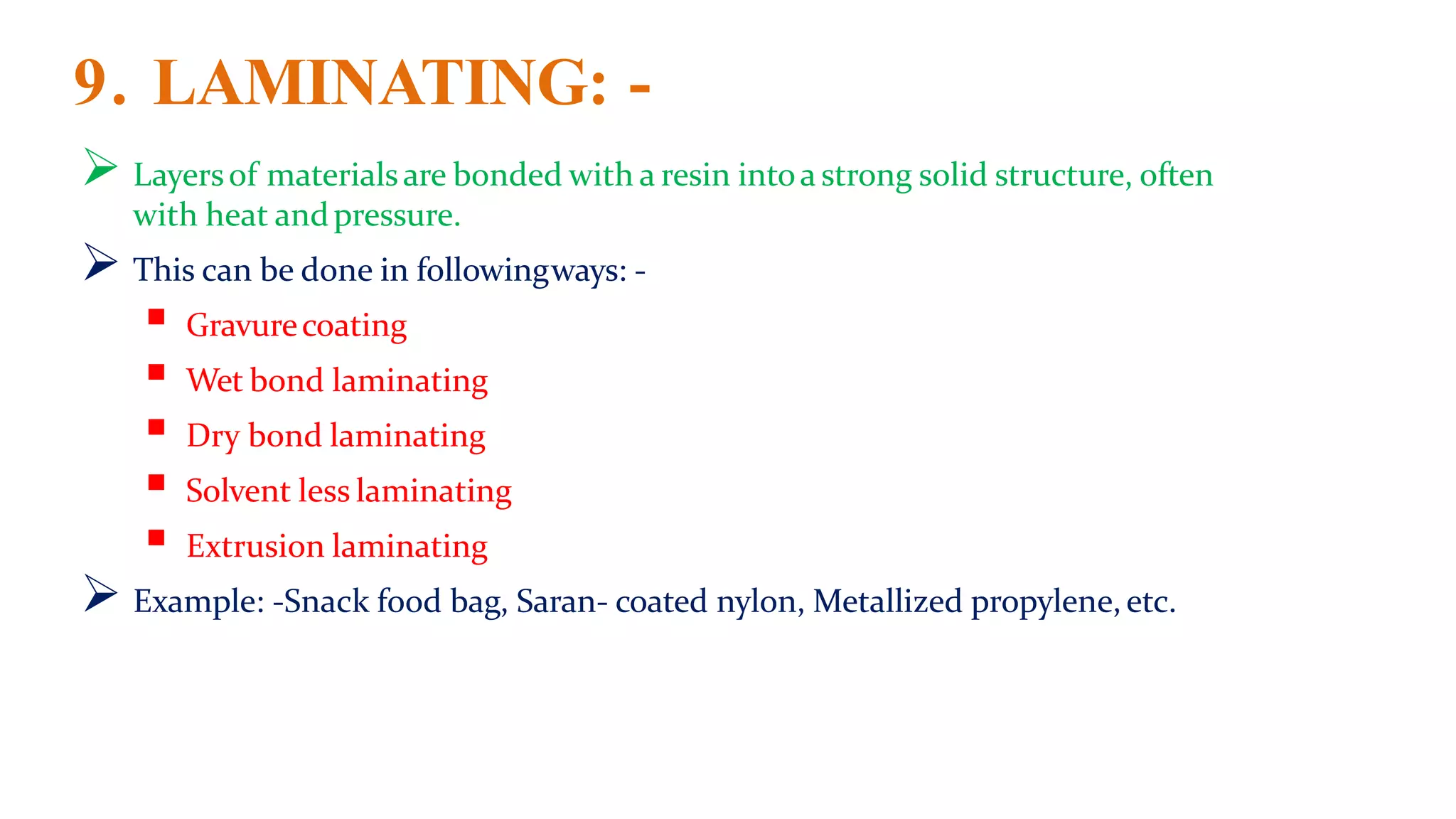 Plastic forming techniques | PPTX