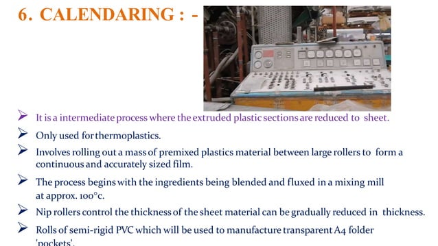 Plastic forming techniques | PPTX