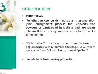 Pellet technology | PPTX