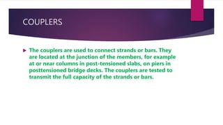 Post-tensioning in Prestressed Concrete | PPTX