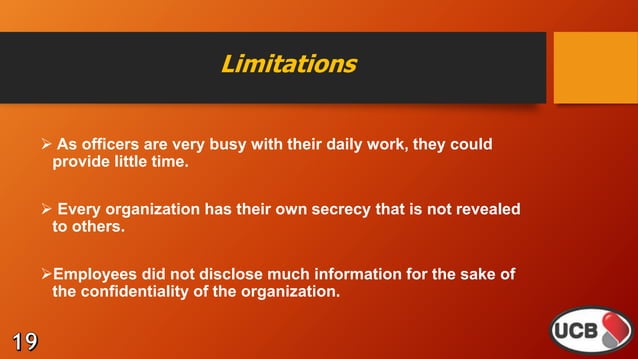 UCBL Presentation. | PPTX