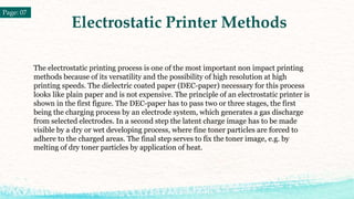 Electrostatic Printer ।। Printer is a peripheral device | PPTX