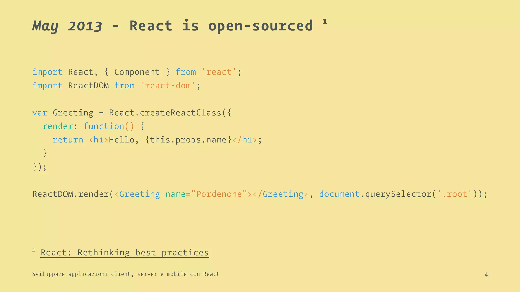 React custom renderers | PPT