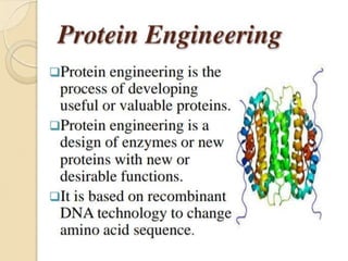 protein engineering | PPTX