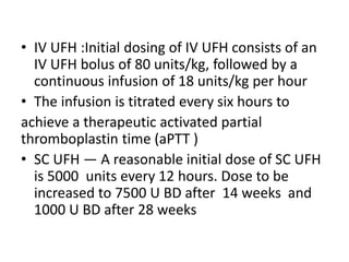 VENOUS THROMBOEMBOLISM IN PREGNANCY | PPTX
