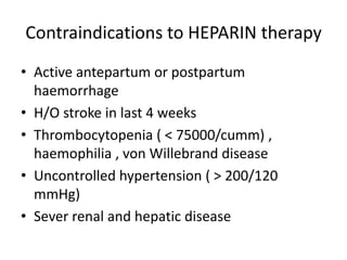 VENOUS THROMBOEMBOLISM IN PREGNANCY | PPTX