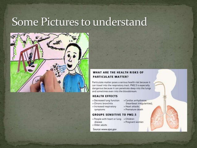 Particulate Matter Or Particle Pollution | PPTX