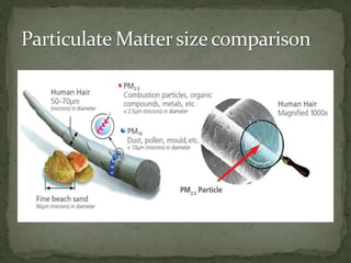 Particulate Matter Or Particle Pollution | PPTX