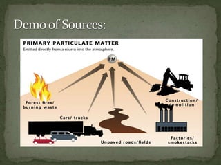 Particulate Matter Or Particle Pollution | PPTX