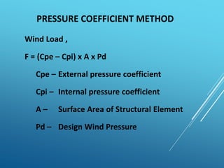 WIND CODE-IS 875-PART 3 | PPTX