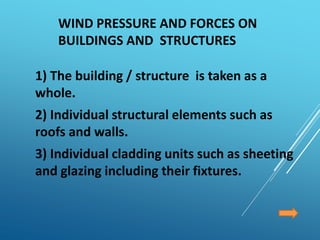WIND CODE-IS 875-PART 3 | PPTX
