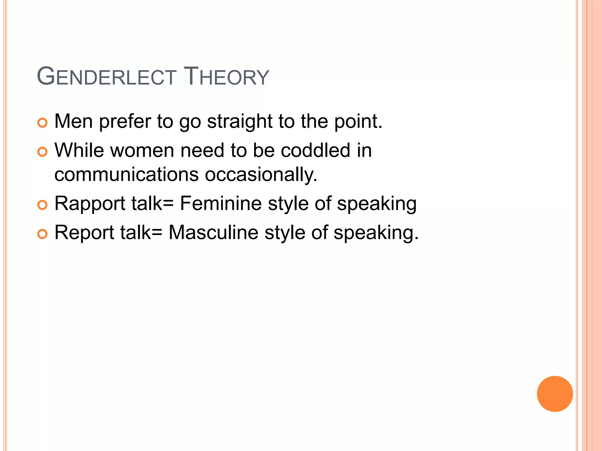 Gender Difference in Language Use | PPTX