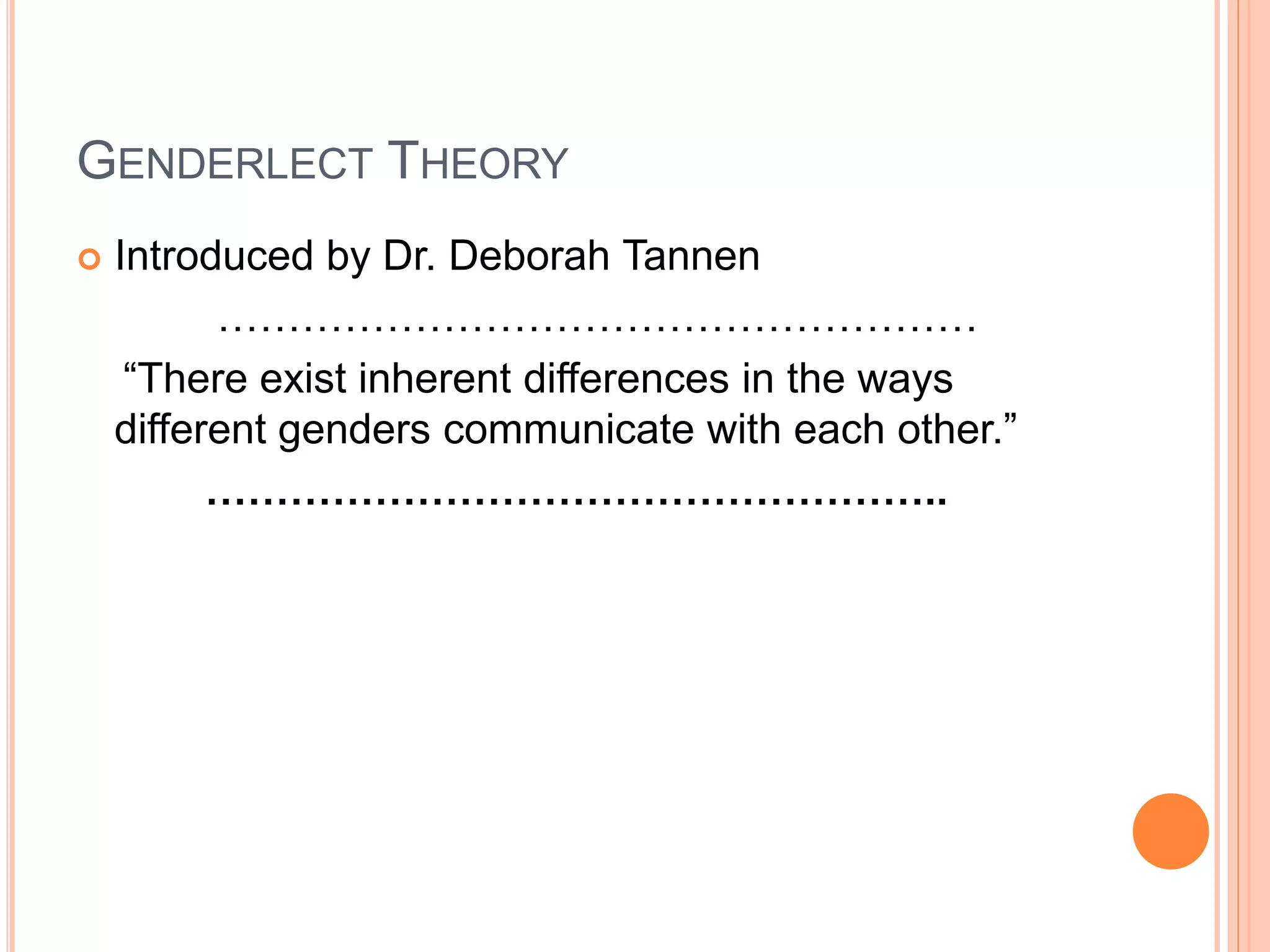 Gender Difference in Language Use | PPTX