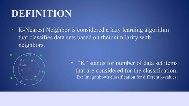 Knn Algorithm Using C Pptx Computing Technology And Computing
