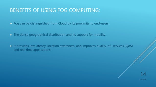 Introduction to Fog Computing | PPT
