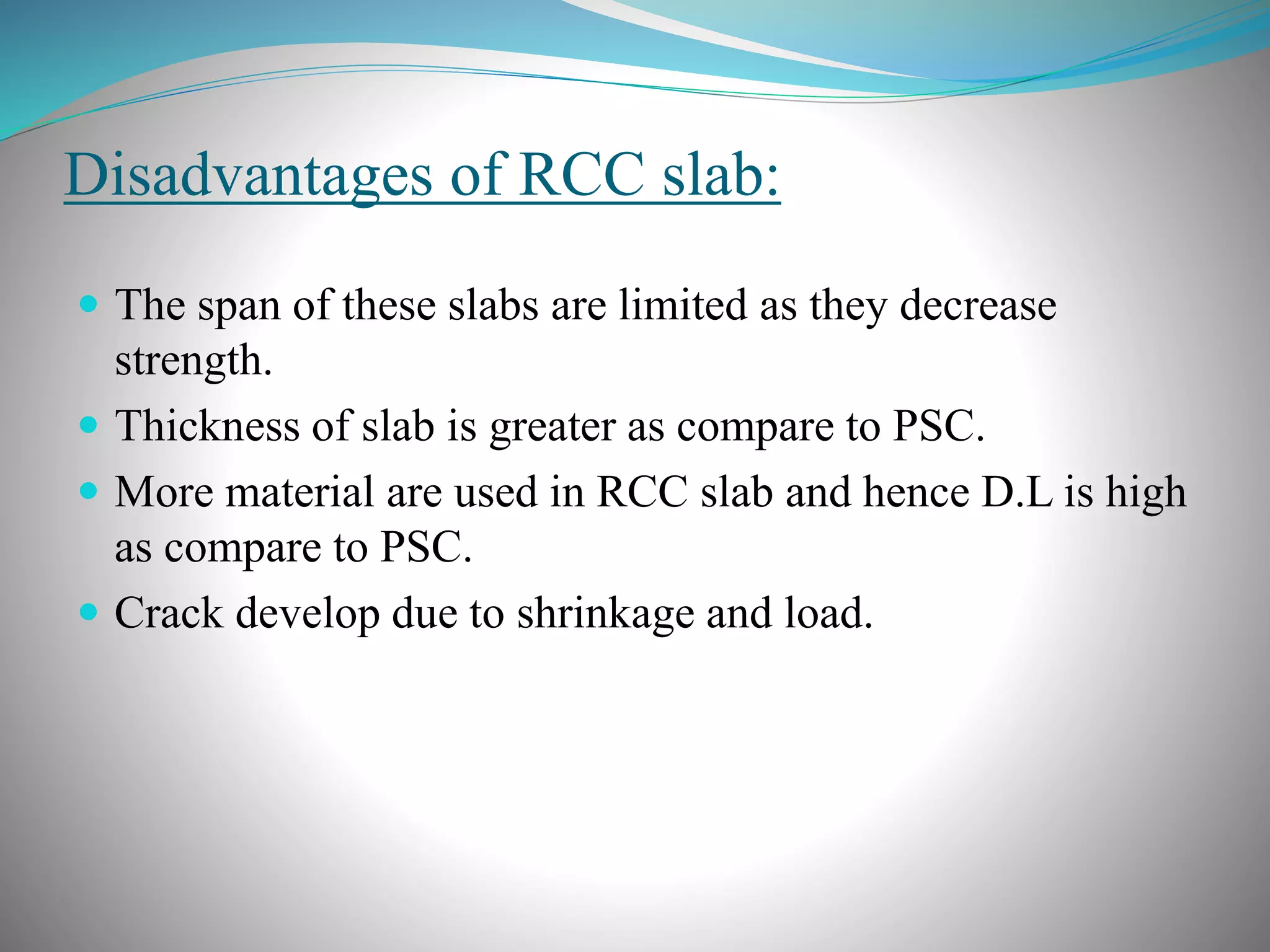 comparison between Post tensioned slab and conventional slab | PPTX
