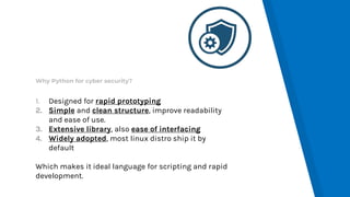 The Offensive Python - Practical Python for Penetration Testing | PPT