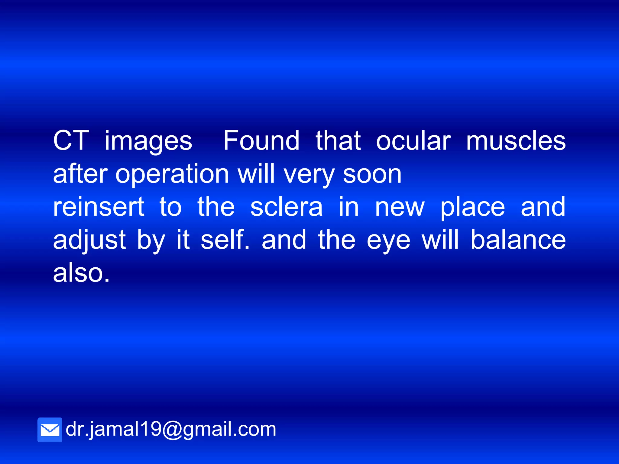 Myectomy non-suture technique for large angle strabismus surgery | PPT