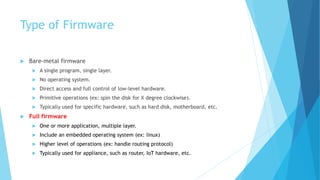 Firmware Reverse Engineering | PPTX