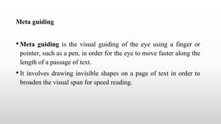 What Is Faster Reading? | PPTX