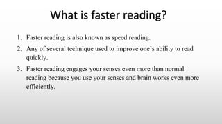 Anne Jones Speed Reader