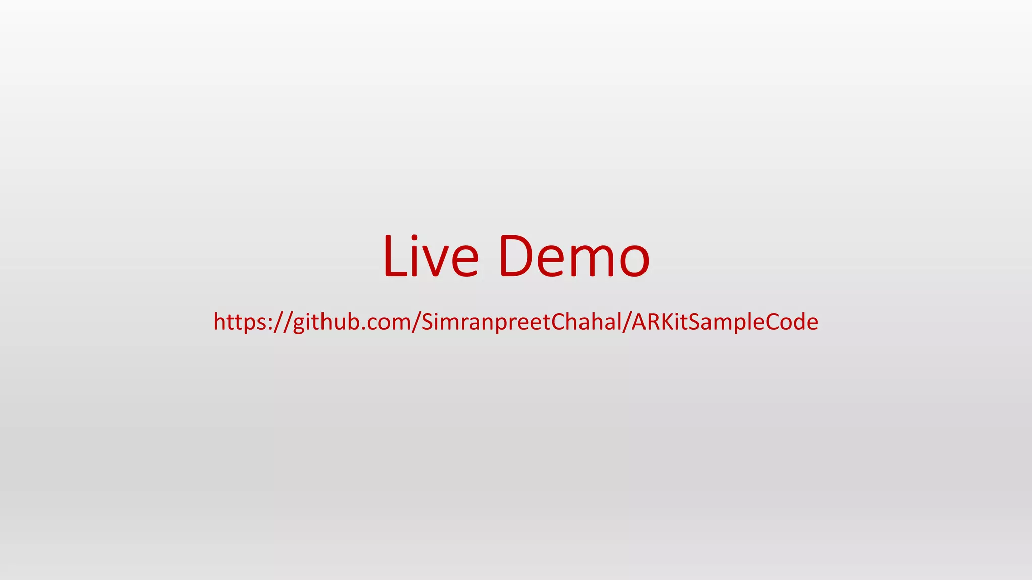 Introduction To Augmented Reality In Ios Apps Ppt
