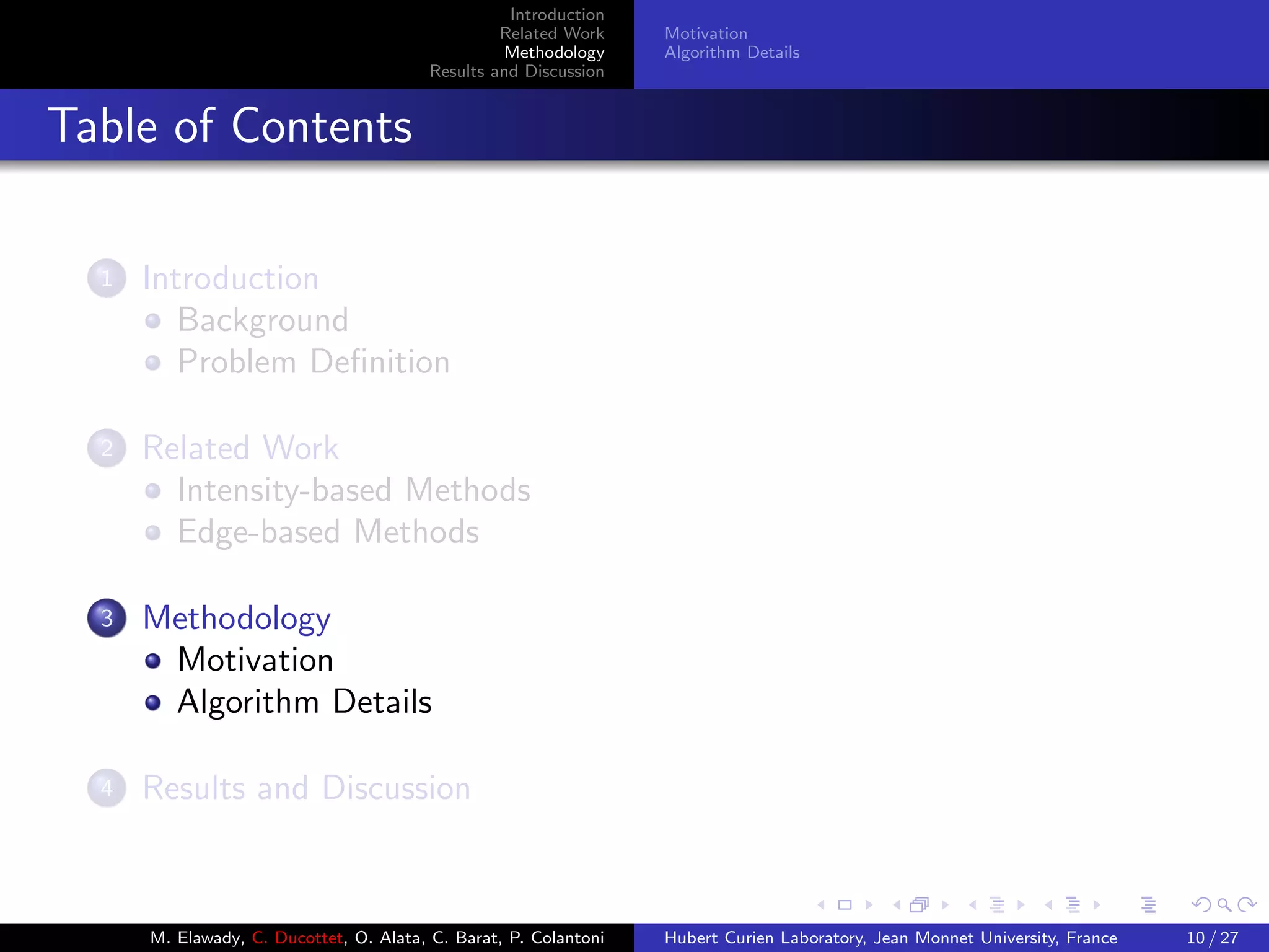 Wavelet-based Reflection Symmetry Detection via Textural and Color Histograms | PPT