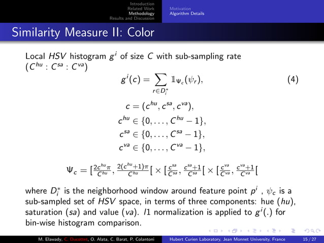 Wavelet Based Reflection Symmetry Detection Via Textural And Color Histograms Ppt