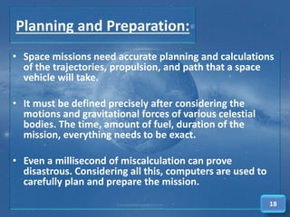 Study on Importance of Computer in Space Technology | PPTX