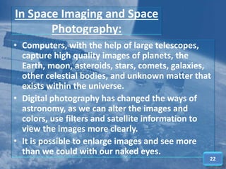 Study on Importance of Computer in Space Technology | PPTX