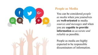 People and Media | PPTX