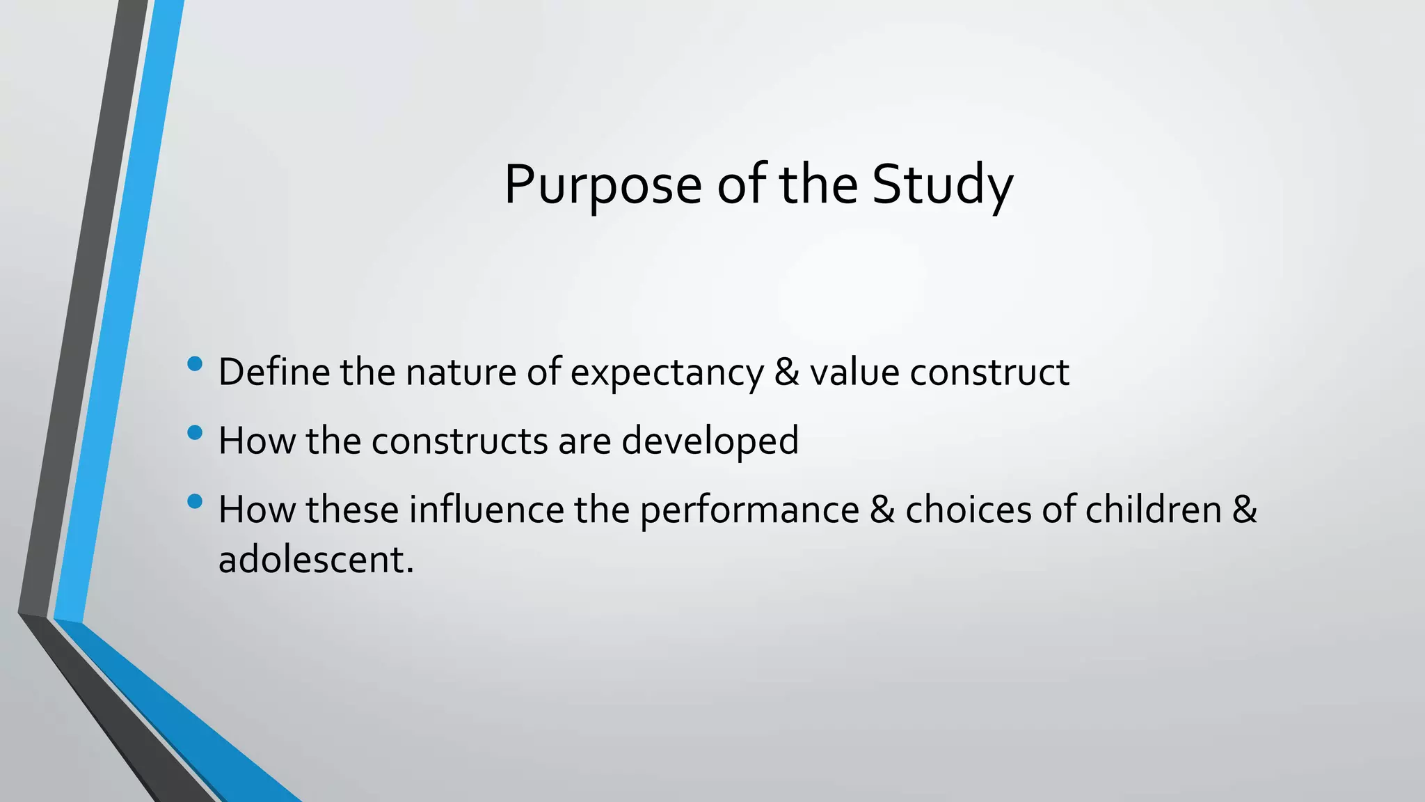 Expectancy-Value Theory of Achievement Motivation | PPTX